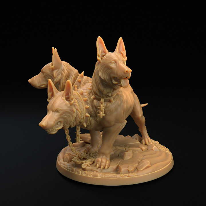 3D Printable Modular Cerberus | PRESUPPORTED | Doggos and Dragons by ...