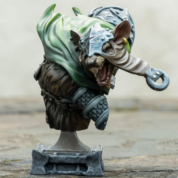 3D Print of Bust - Grandrat Brute by chrisward4