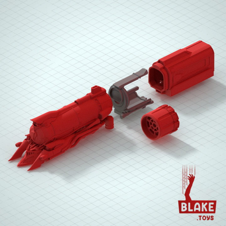 3D Printable Honkai Star Rail - The Astral Express - Engine by blake.toys