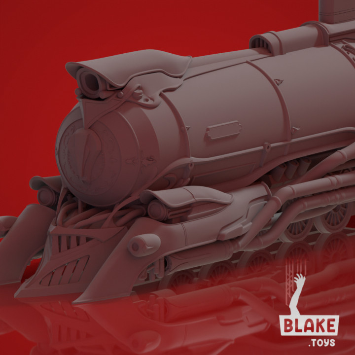 3D Printable Honkai Star Rail - The Astral Express - Engine by blake.toys