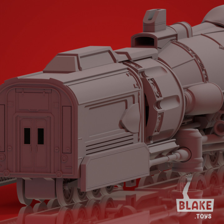 3D Printable Honkai Star Rail - The Astral Express - Engine by blake.toys
