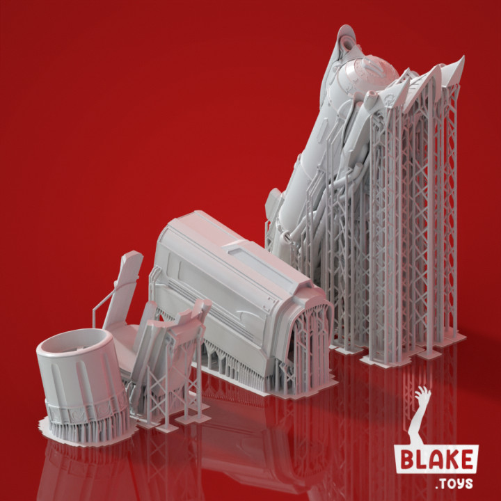 3D Printable Honkai Star Rail - The Astral Express - Engine by blake.toys