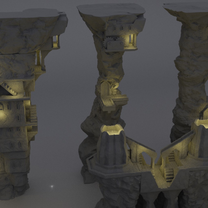 3D Printable Dwarf Forge Complex - Tabletop Terrain - 28 MM by ...