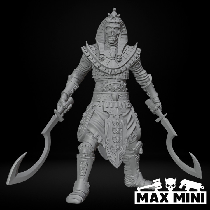 3D Printable Mummy Sword Giant by Max Mini