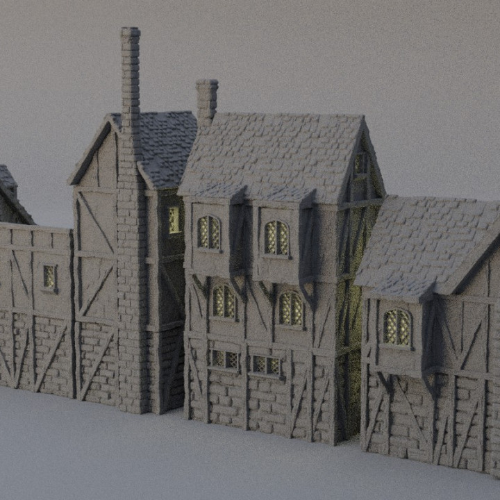 3D Printable Modular Town District - Tabletop Terrain - 28 MM by ...