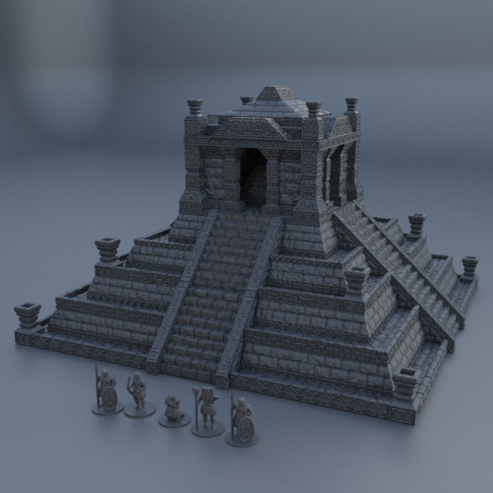 3D Printable Small Jungle Temple - Tabletop Terrain - 28 MM by ...
