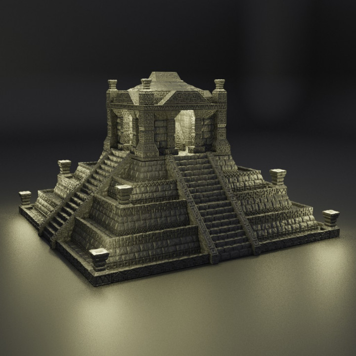 3D Printable Small Jungle Temple - Tabletop Terrain - 28 MM by ...