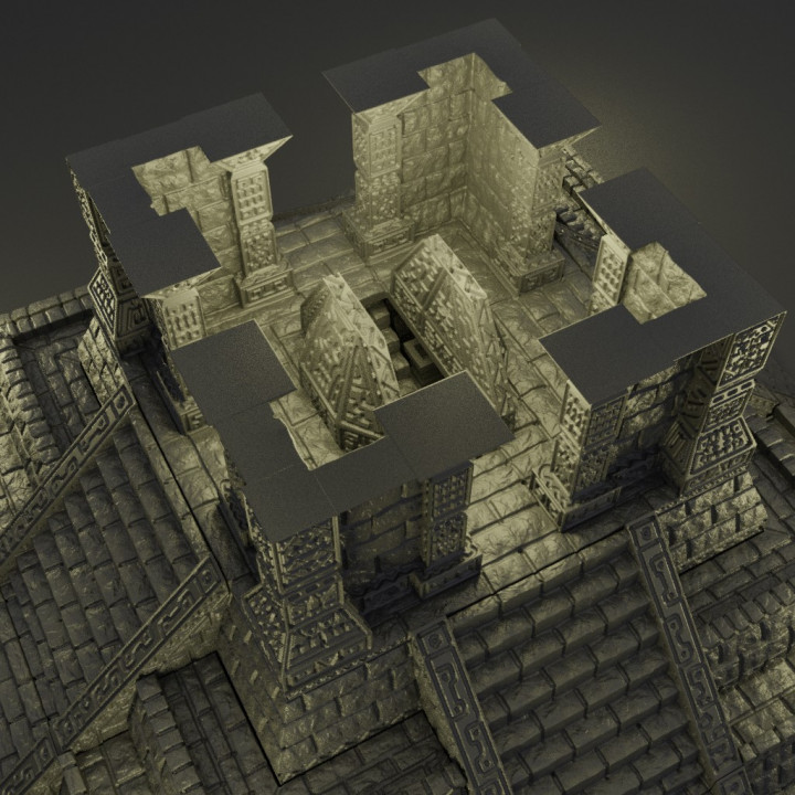 3D Printable Small Jungle Temple - Tabletop Terrain - 28 MM by ...