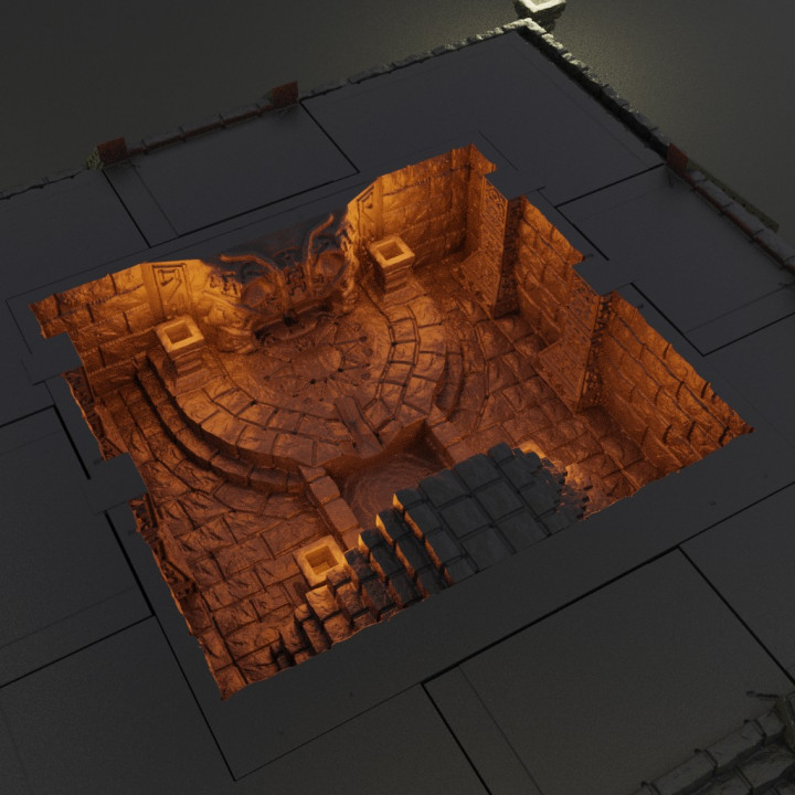 3D Printable Small Jungle Temple - Tabletop Terrain - 28 MM by ...