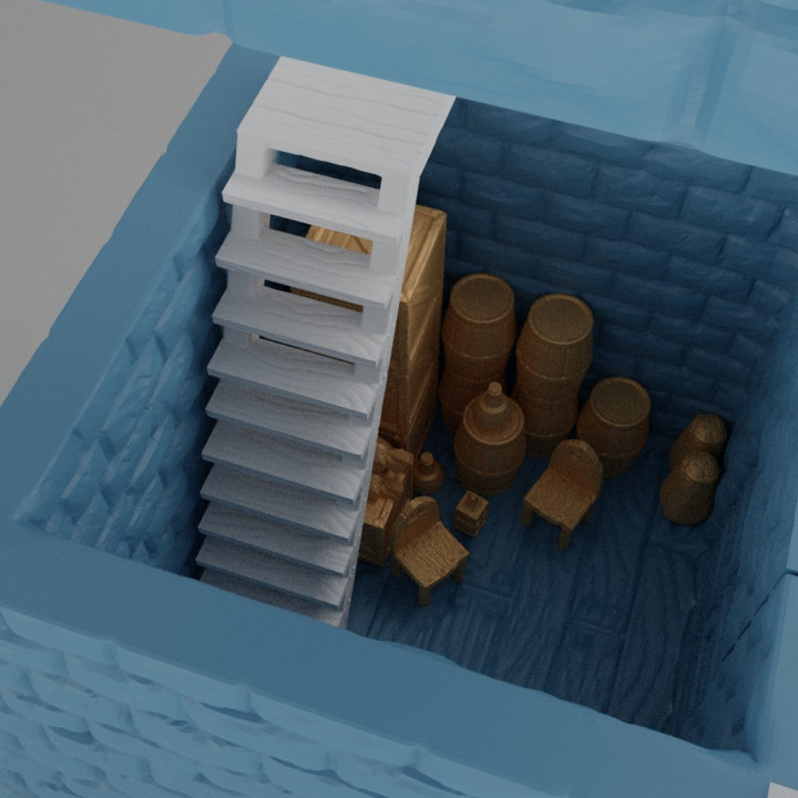 3D Printable Guard Tower- Tabletop Terrain - 28 MM by MiniatureLand