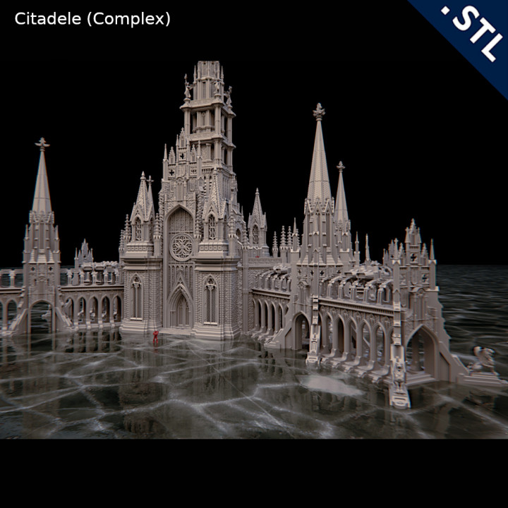 3D Printable Citadele (Complex) by TrigonumVR