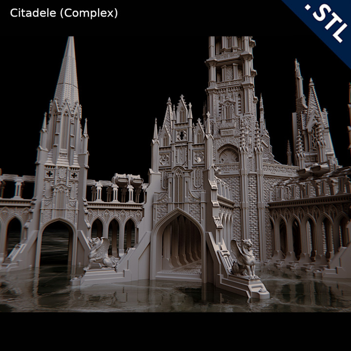 3D Printable Citadele (Complex) by TrigonumVR