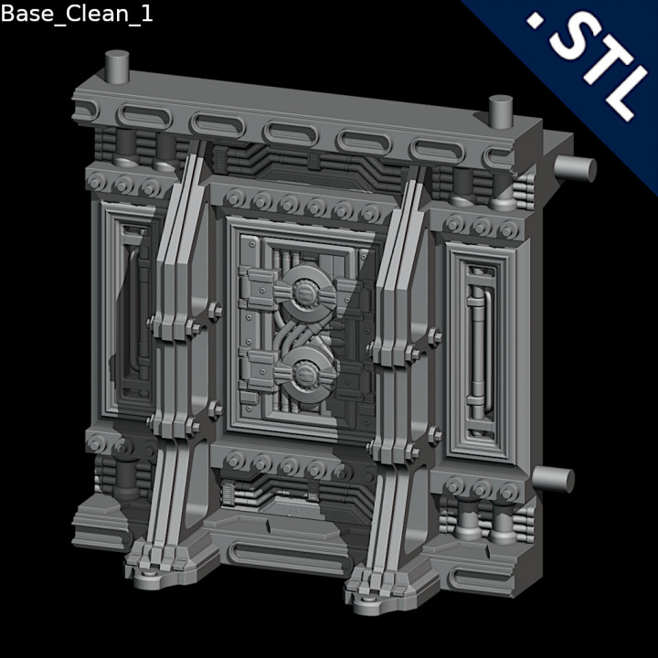 3D Printable Base Set (Modular) by TrigonumVR