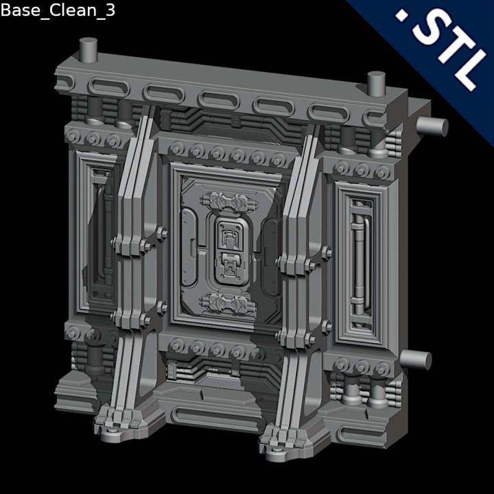 3D Printable Base Set (Modular) by TrigonumVR