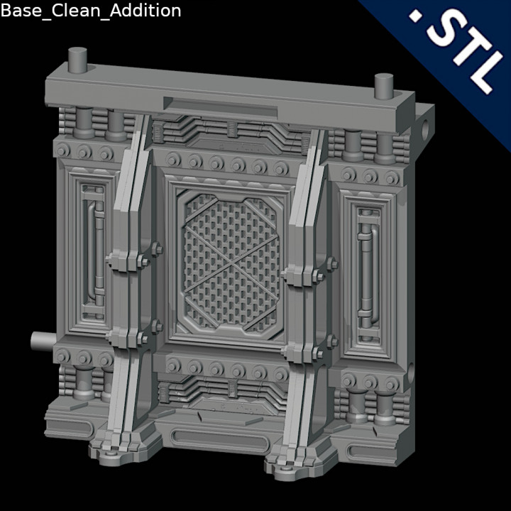 3D Printable Base Set (Modular) by TrigonumVR