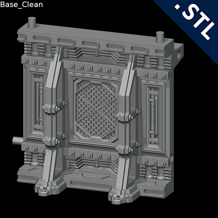 3D Printable Base Set (Modular) by TrigonumVR