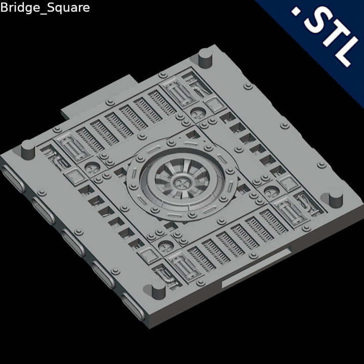 3D Printable Base Set (Modular) by TrigonumVR