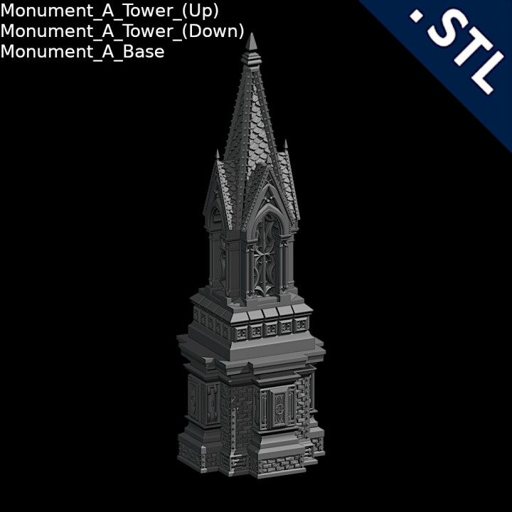 3D Printable Base Set (Modular) by TrigonumVR