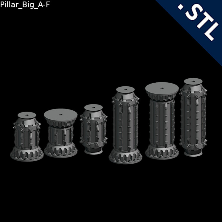 3D Printable Base Set (Modular) by TrigonumVR