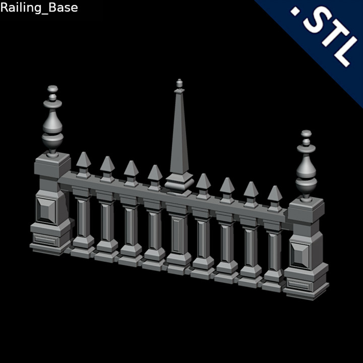 3D Printable Base Set (Modular) by TrigonumVR