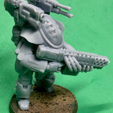 3D Printable Serapis light mech by Crimson Steel Mechworks