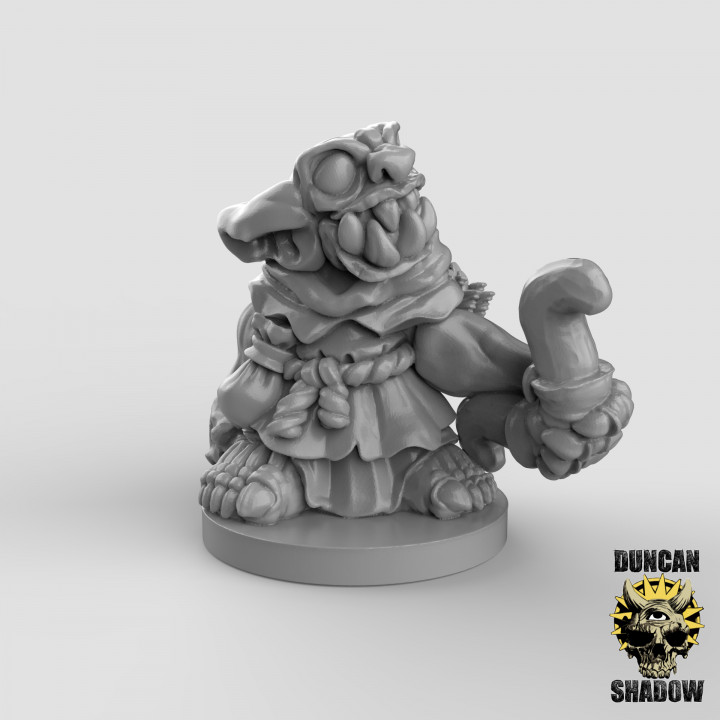 3D Printable 15mm Goblins with Bows (Pre Supported) by Duncan Shadow