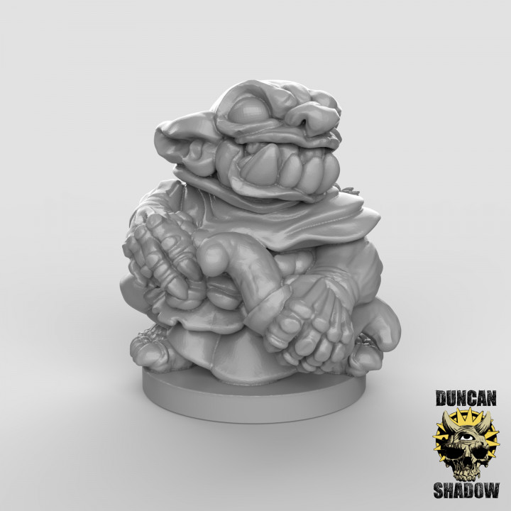 3D Printable 15mm Goblins with Bows (Pre Supported) by Duncan Shadow