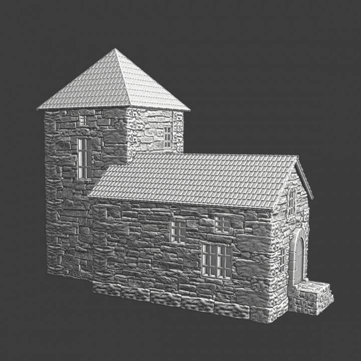 3D Printable Medieval Water Mill - Model building by Northern Crusades ...