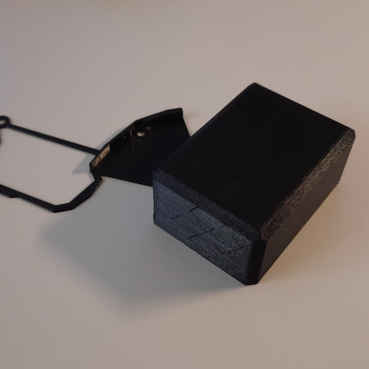 3D Printable Wrist rest for Dactyl-ManuForm, no additional Hardware by ...