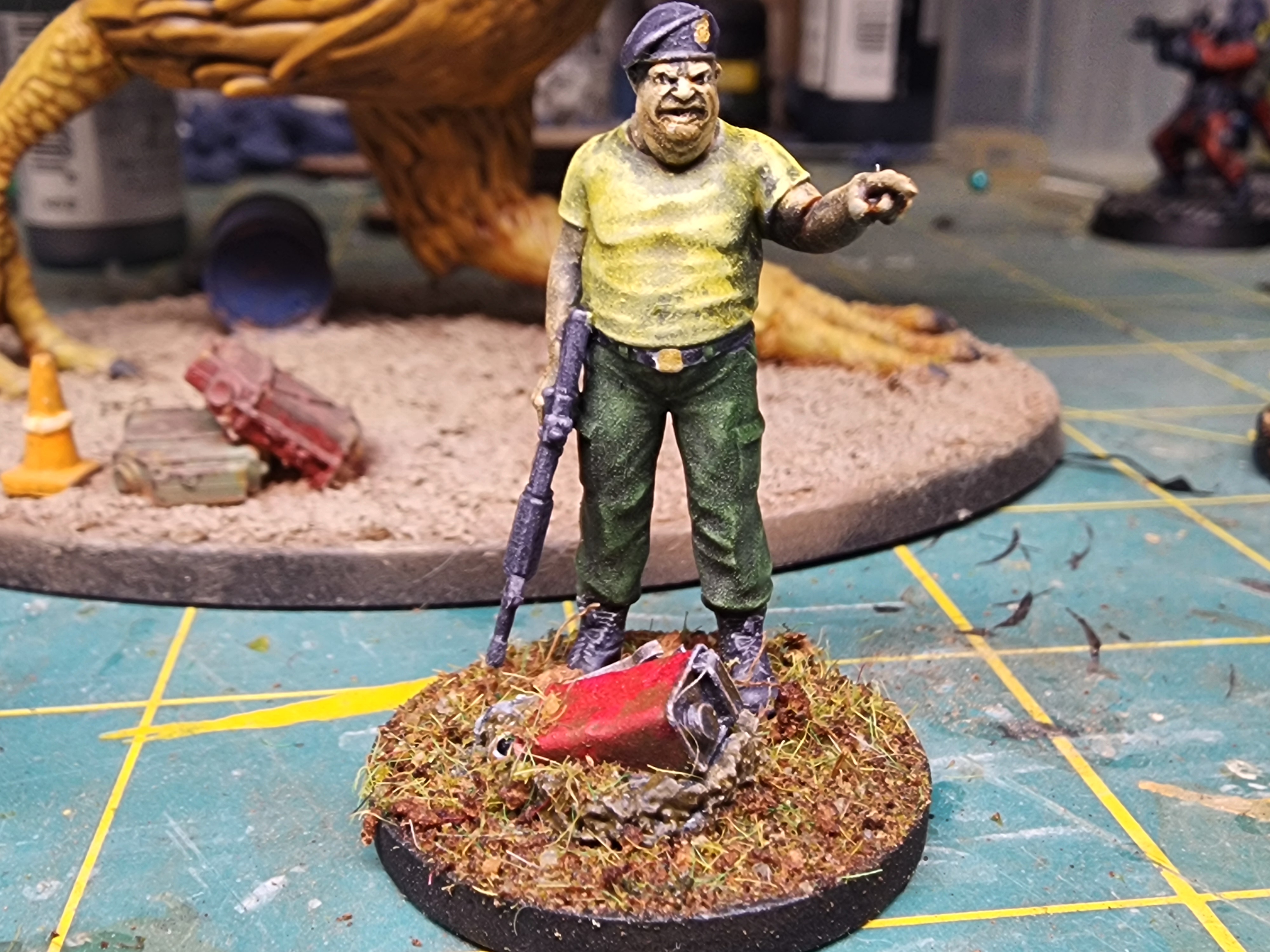 3D Printable Innsmouth Militia by KLT Studio