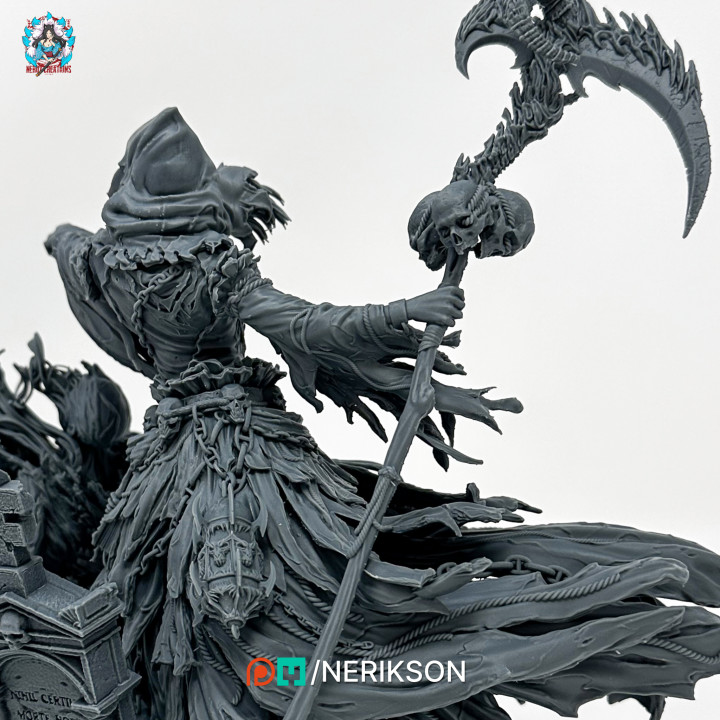 3D Printable The Grim Reaper Full version [presupported] by Nerikson