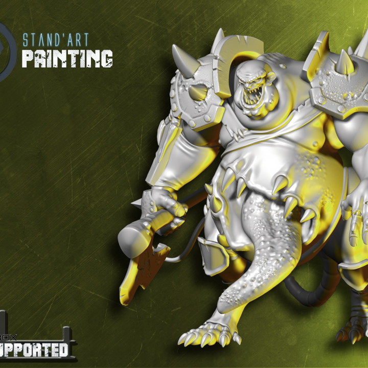 3D Printable The Slaughterer by Stand'Art Painting