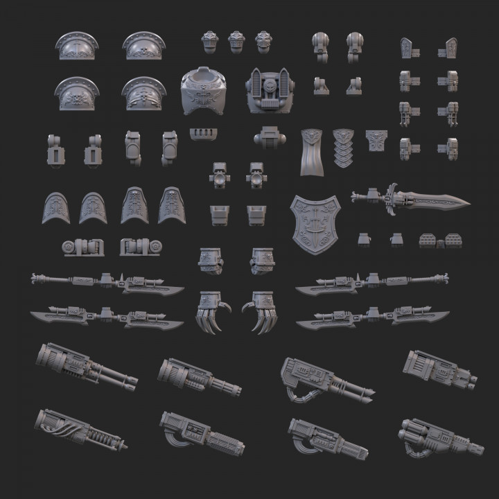 3D Printable The Eternus Bundle! by Arma Mechanatus