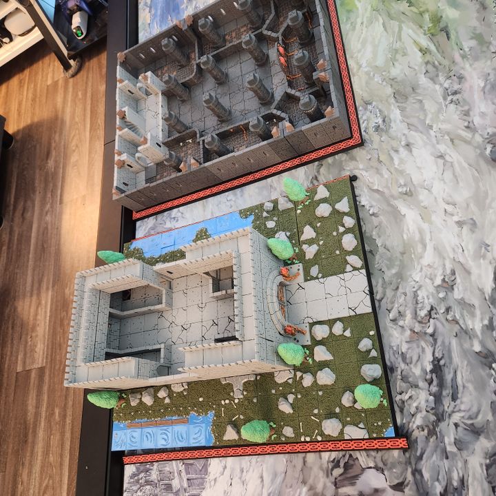 3D Print of THE ULTIMATE DUNGEON (Dungeon Blocks) by 3D20Hobbies