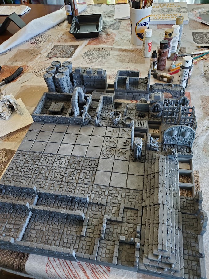 3D Printable THE ULTIMATE DUNGEON (Dungeon Blocks) by Dungeon Blocks