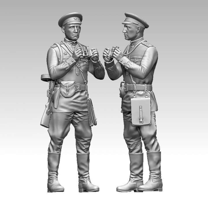 3D Printable RUSSIAN SOLDIER by Dmitry Tishchenkov