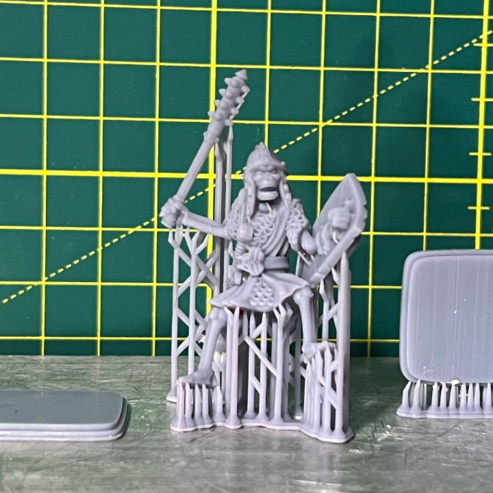 3D Printable FREE STL - Undead with Knobbed Mace and Shield by Old ...