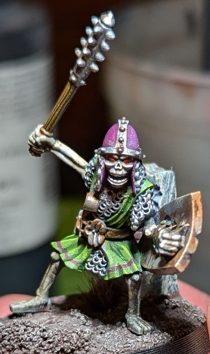 3D Printable FREE STL - Undead with Knobbed Mace and Shield by Old ...