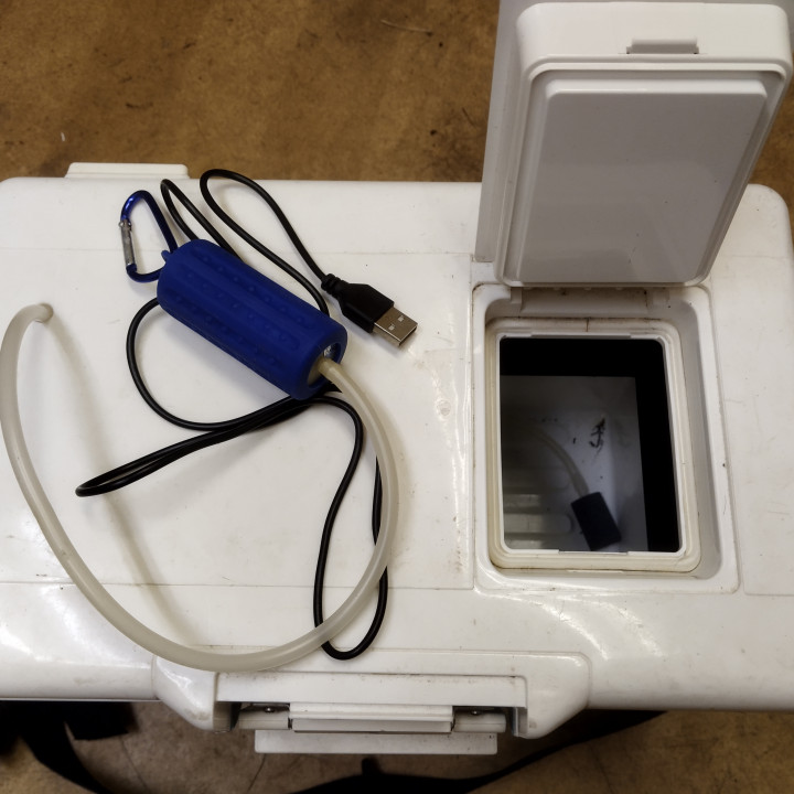 3D Printable cooler_box_tray by ザガンざがん