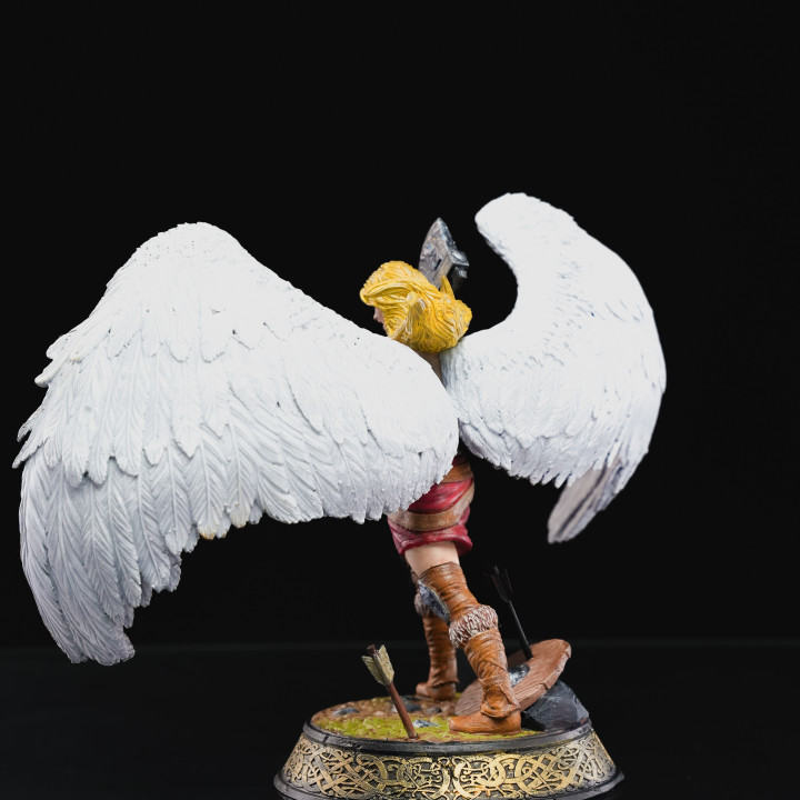 3D Printable Valkyrie Statue by Stlflix