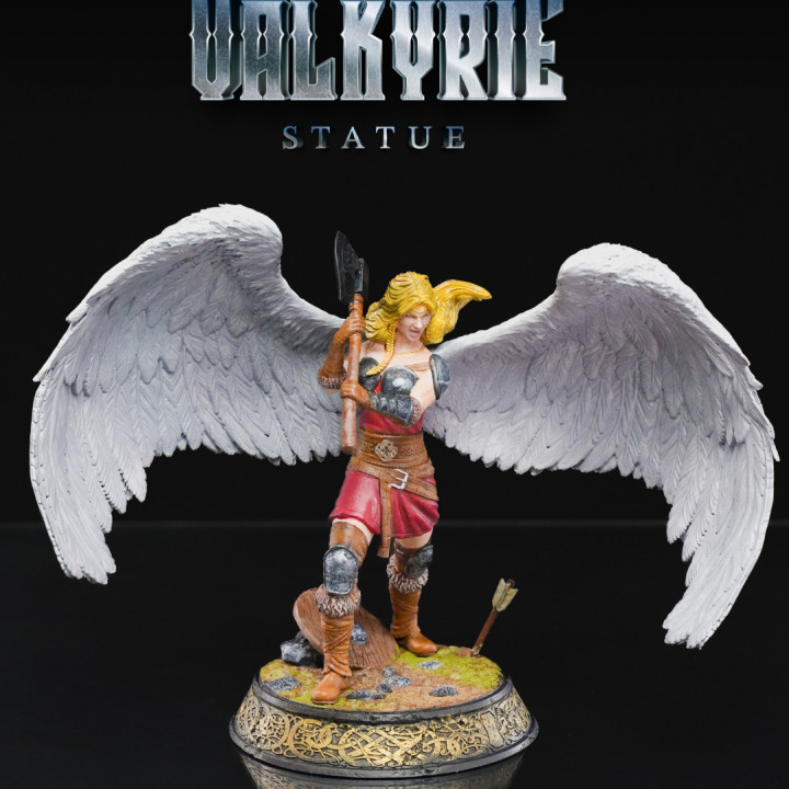 3D Printable Valkyrie Statue by Stlflix