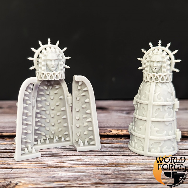 3D Printable Iron Maiden by World Forge Miniatures