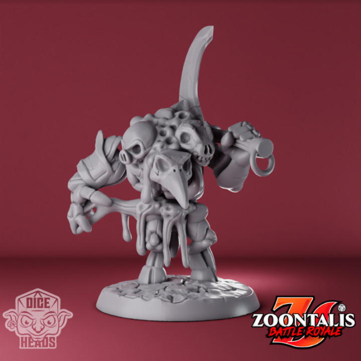 3D Printable Blood Skeleton (pre supported included) by Dice Heads