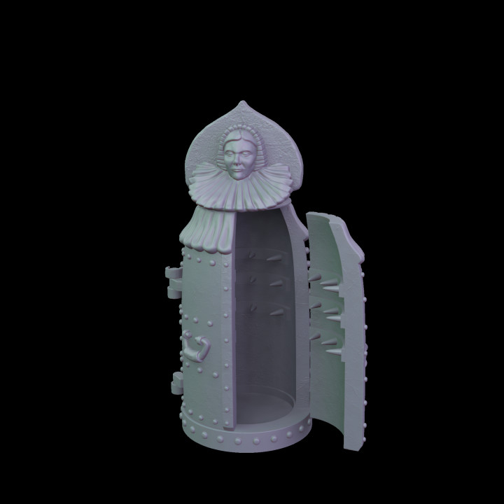 3D Printable Iron Maiden by Tiny Furniture