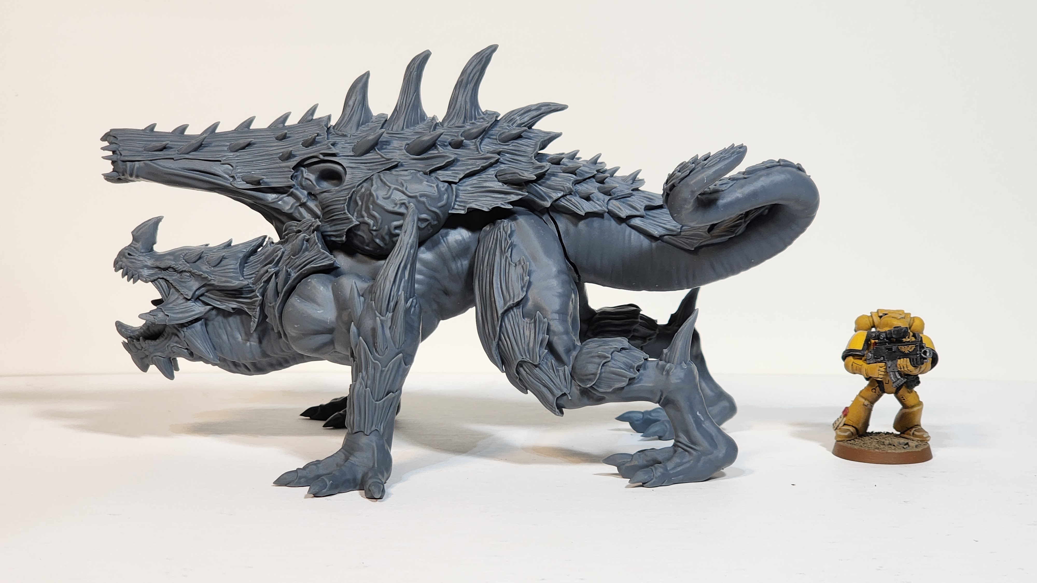 3D Printable Tyrant Beast - Alien Hives by One Page Rules