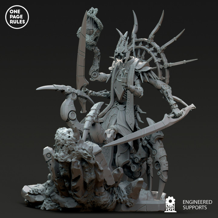 3D Printable Robot Legions - Great Seer by One Page Rules