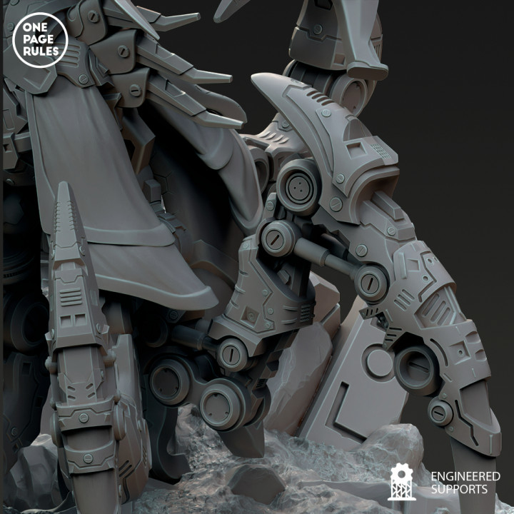 3D Printable Robot Legions - Great Seer by One Page Rules