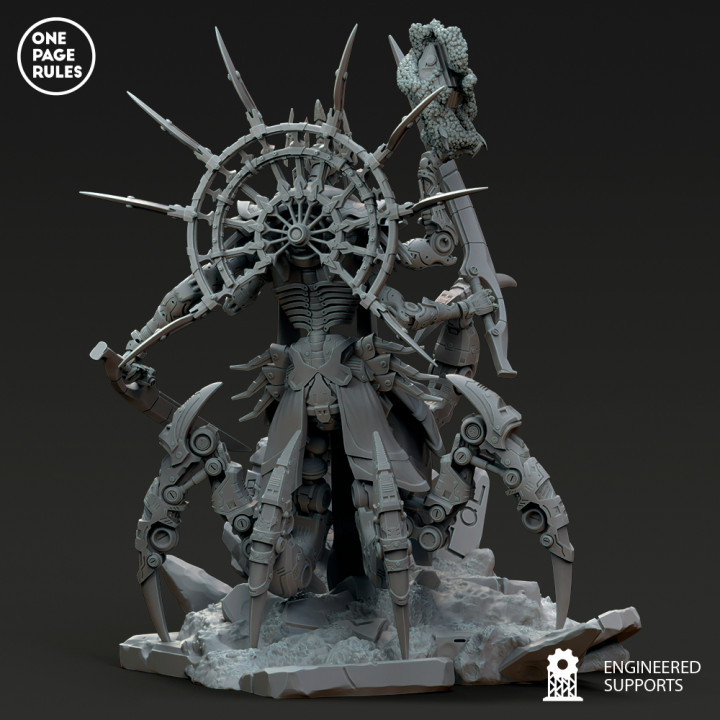 3D Printable Robot Legions - Great Seer by One Page Rules