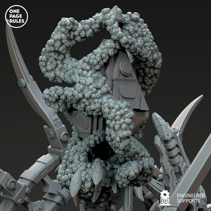 3D Printable Robot Legions - Great Seer by One Page Rules