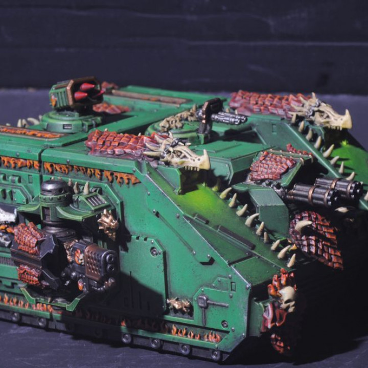 3D Print of Fire Lizard Automated Storm Vehicle by Reiku1103